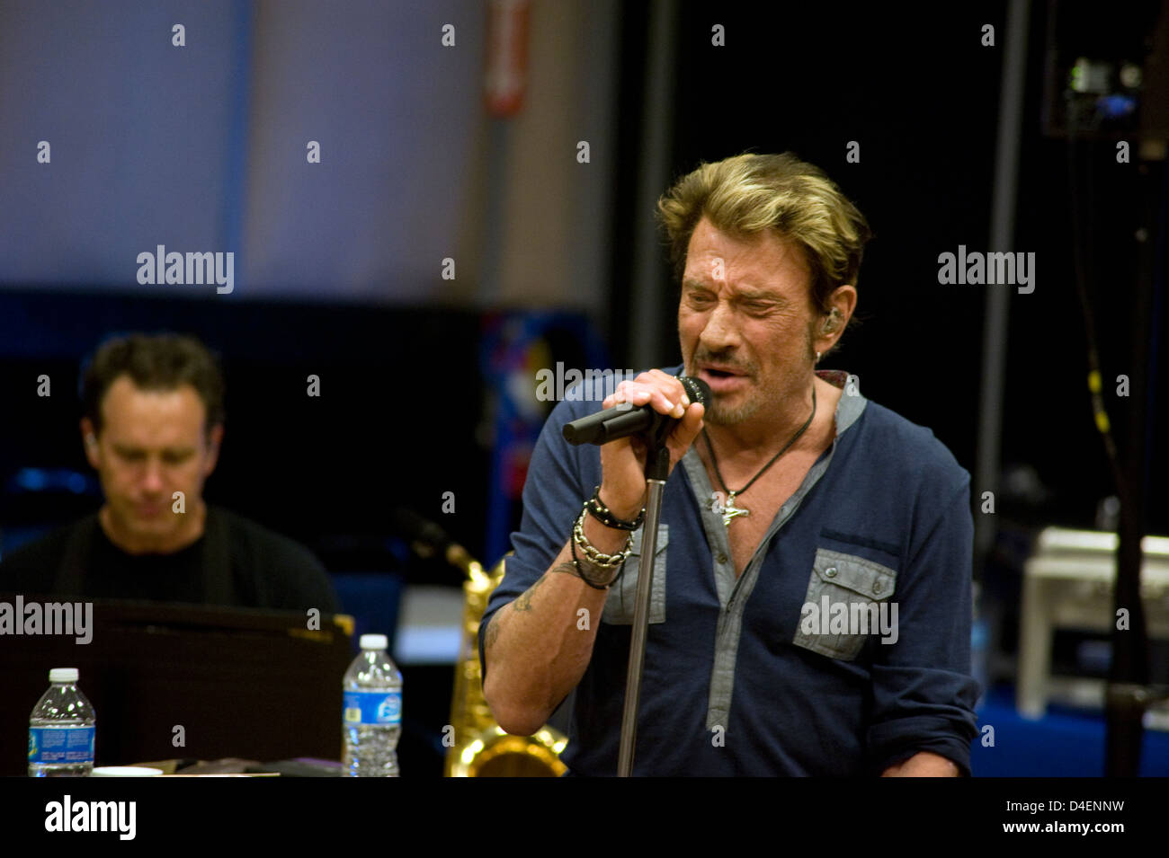 Johnny hallyday french singer hi-res stock photography and images - Alamy