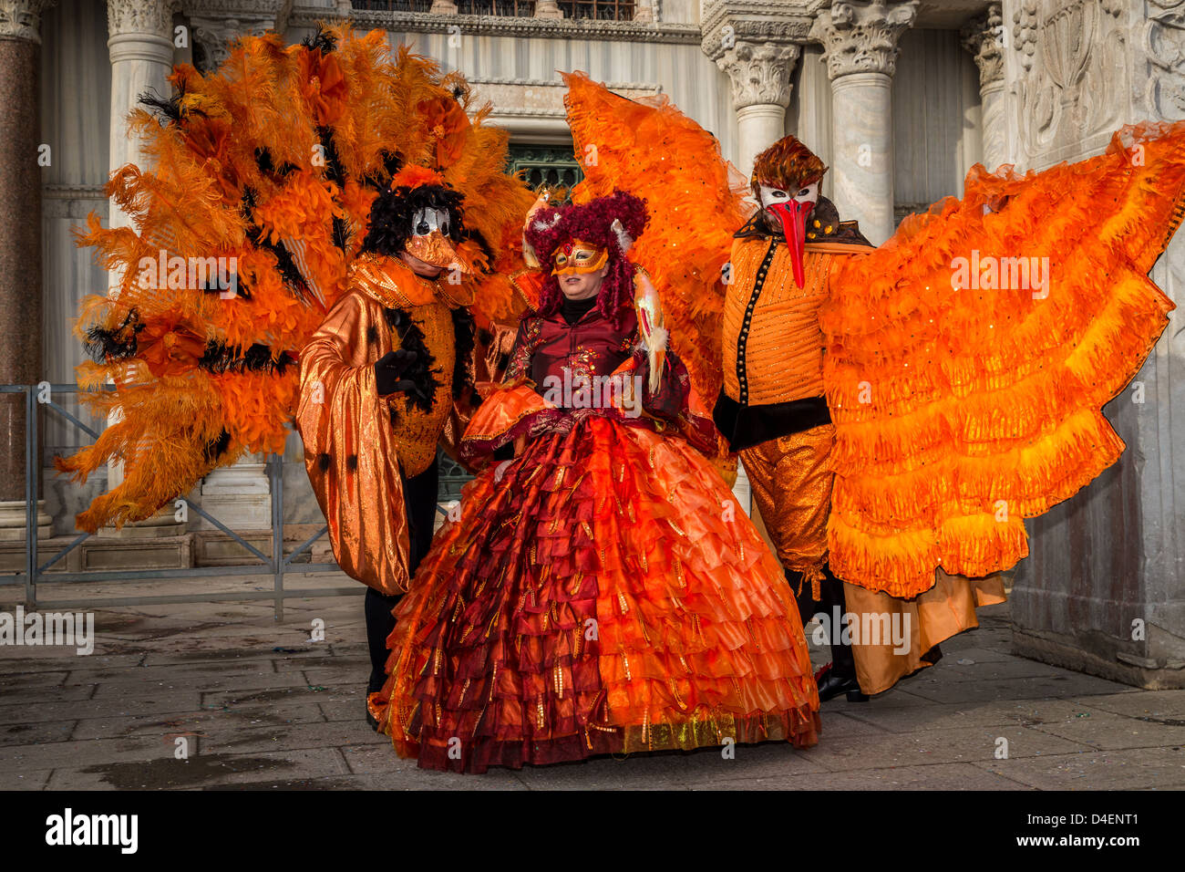 People dressed up for the Carnival in Venice, Veneto, Italy Stock Photo ...