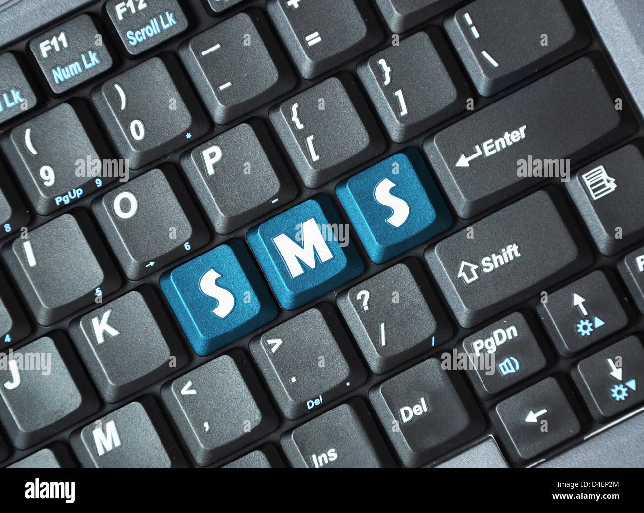 Sms alphabet hi-res stock photography and images - Alamy