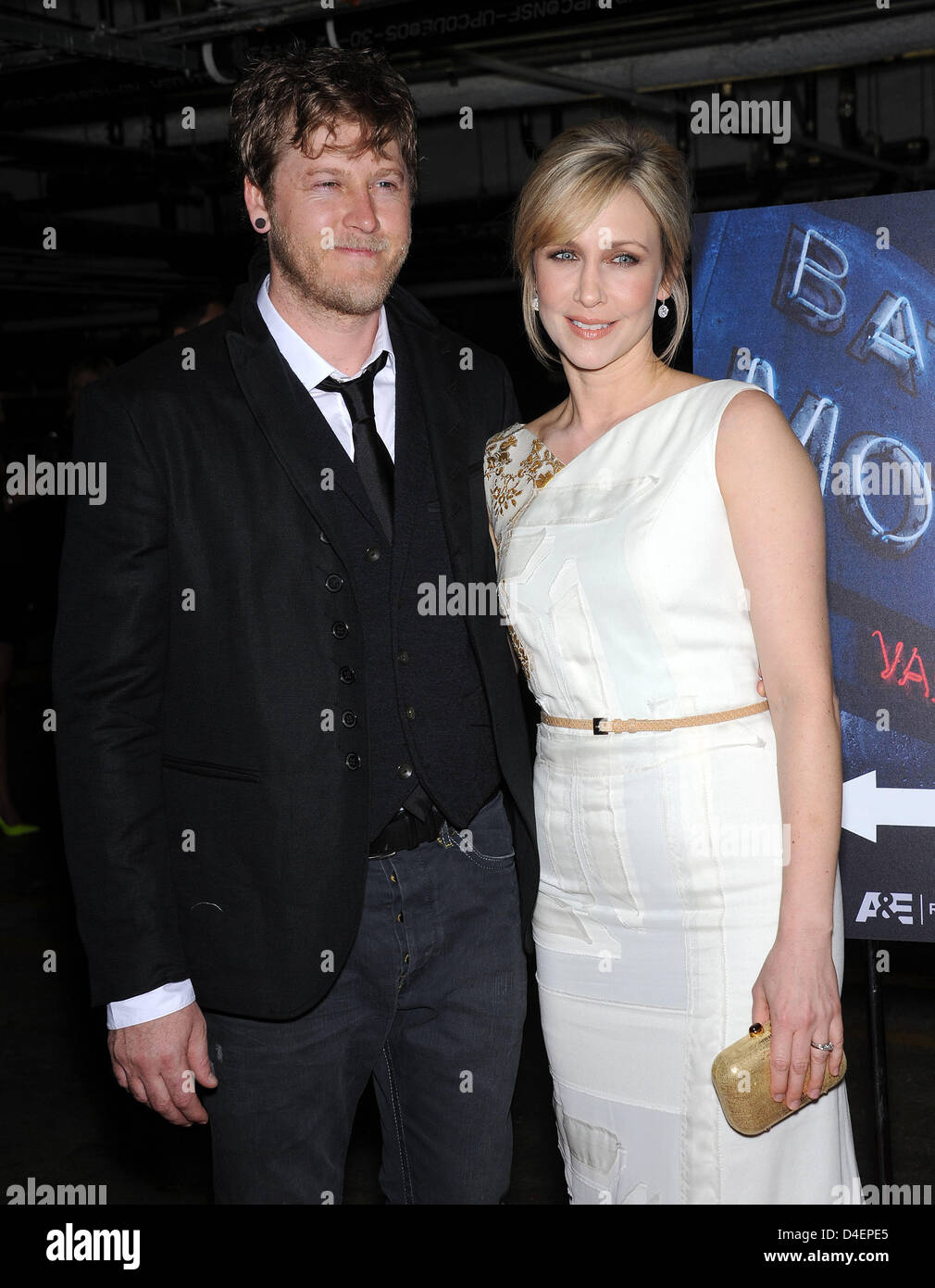 Hollywood, California, USA. 12th March 2013. Vera Farmiga & Renn Hawkey ...