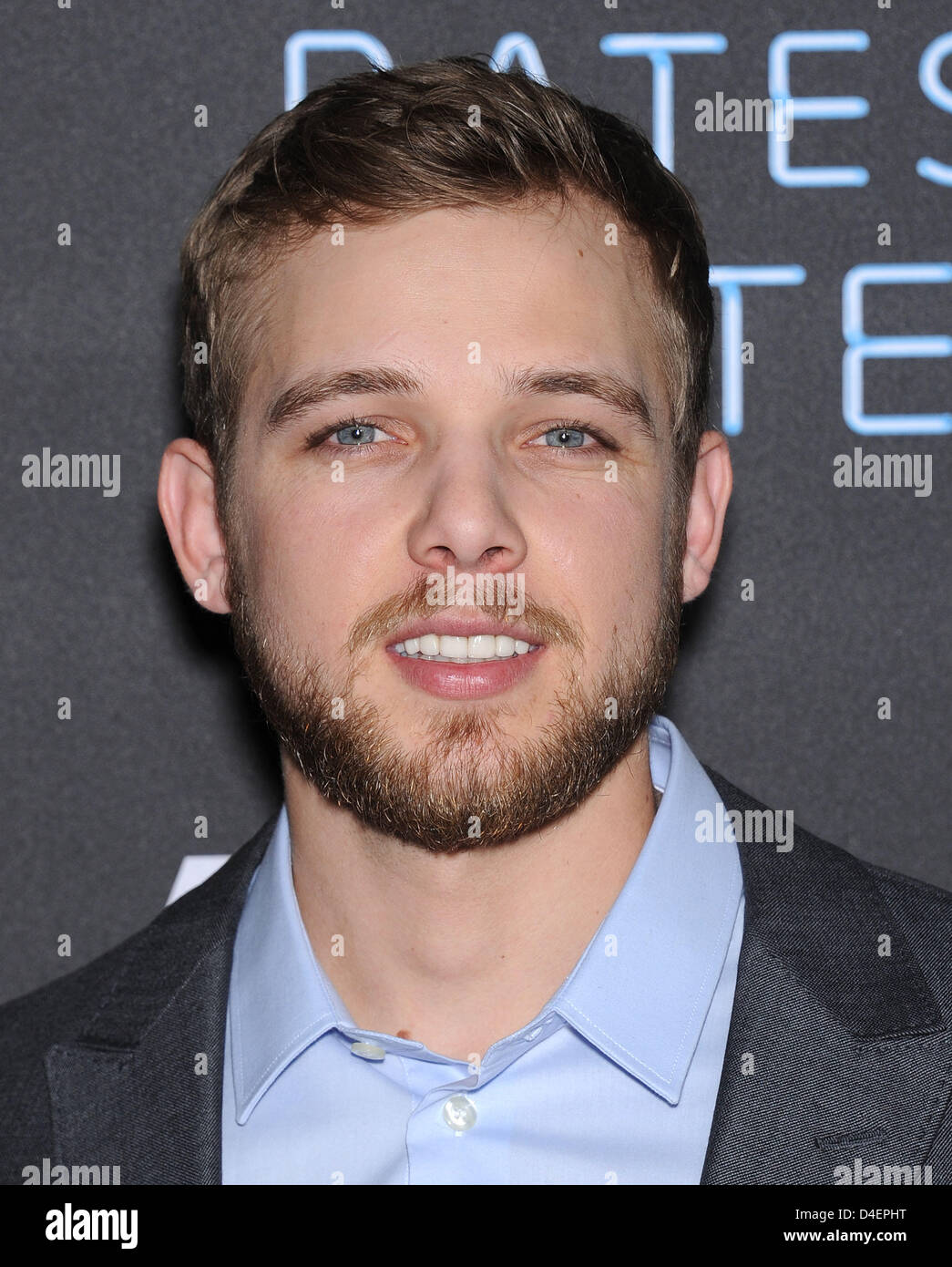 Hollywood, California, USA. 12th March 2013. Max Thieriot arrives for ...