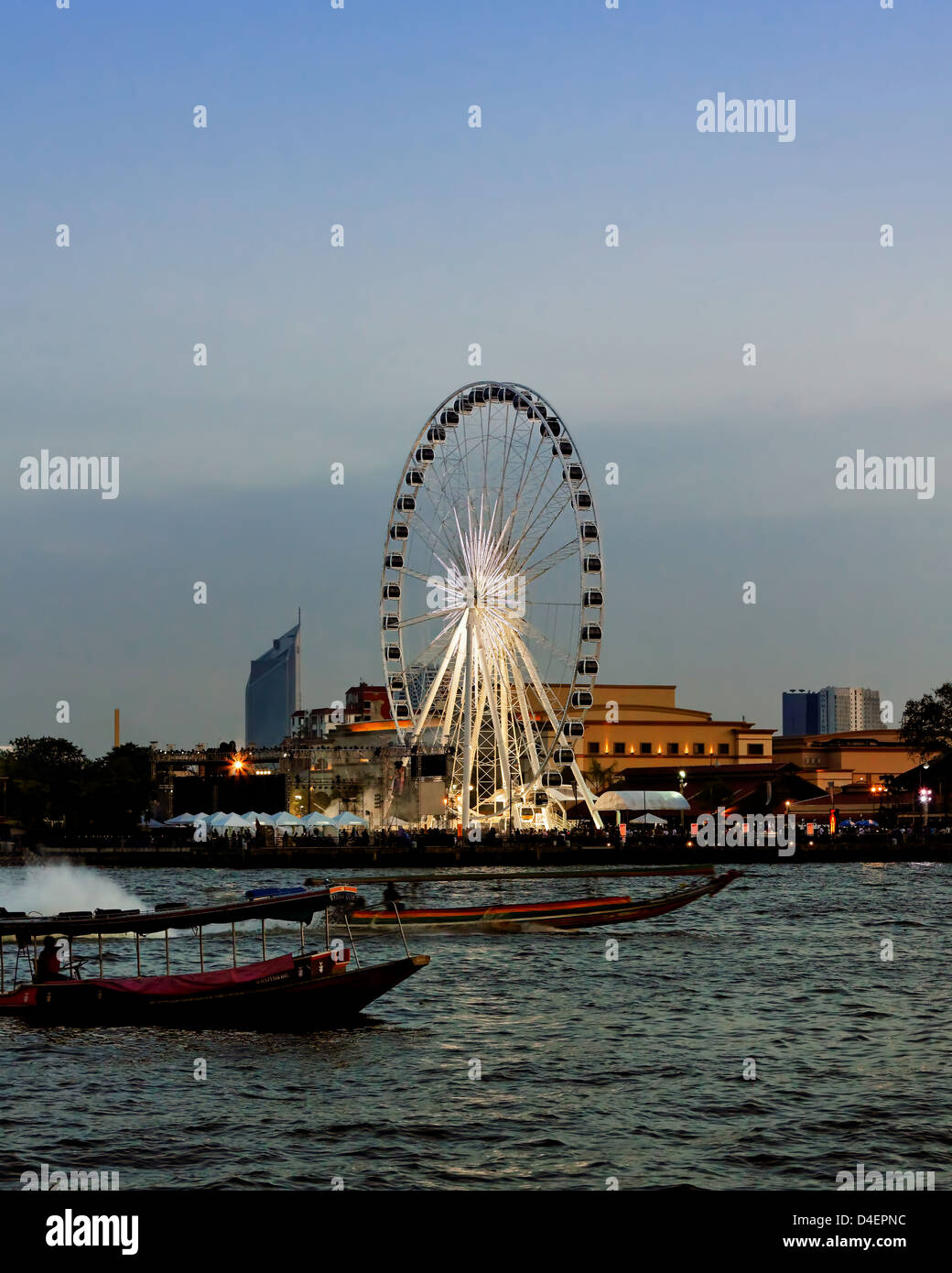 The Asiatique Sky, Thailand's biggest ferris wheel at Asiatque the ...