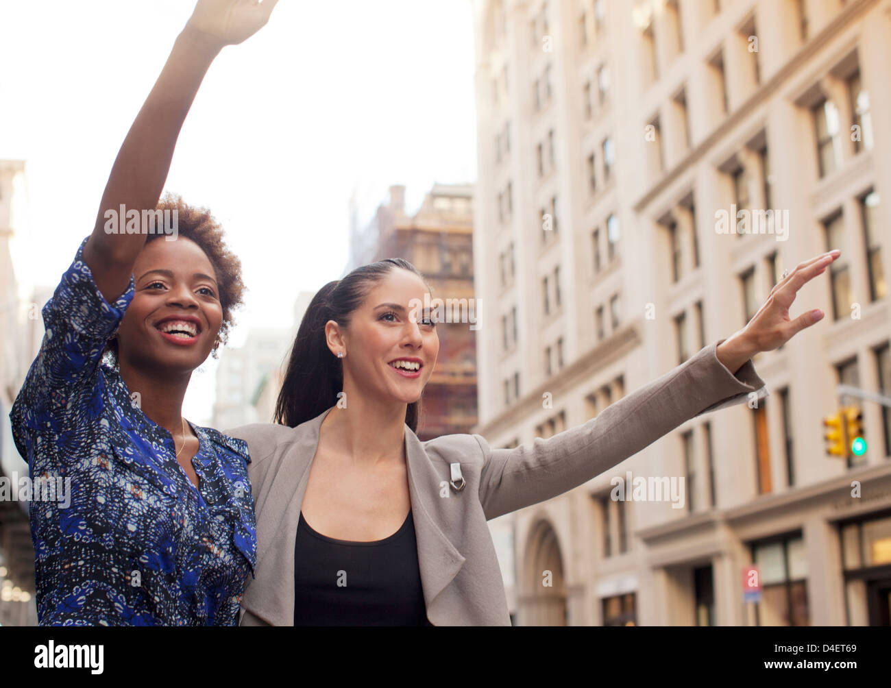 Woman taxi city hi-res stock photography and images - Alamy