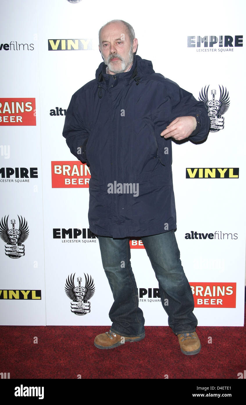 KEITH ALLEN VINYL GALA SCREENING LEICESTER SQUARE LONDON ENGLAND UK 12 ...