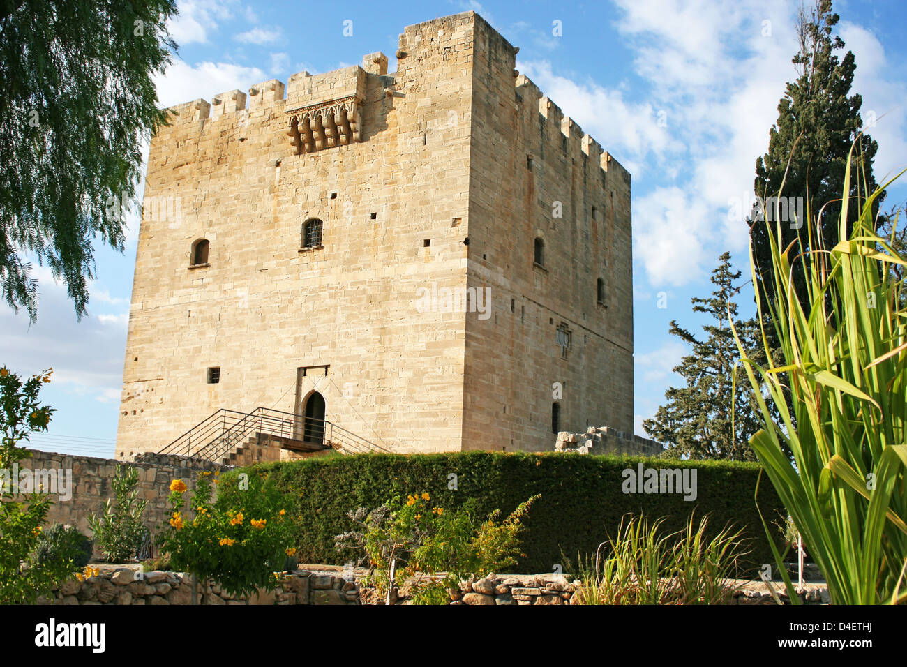 Medieval Kolossi castle in Cyprus Stock Photo - Alamy