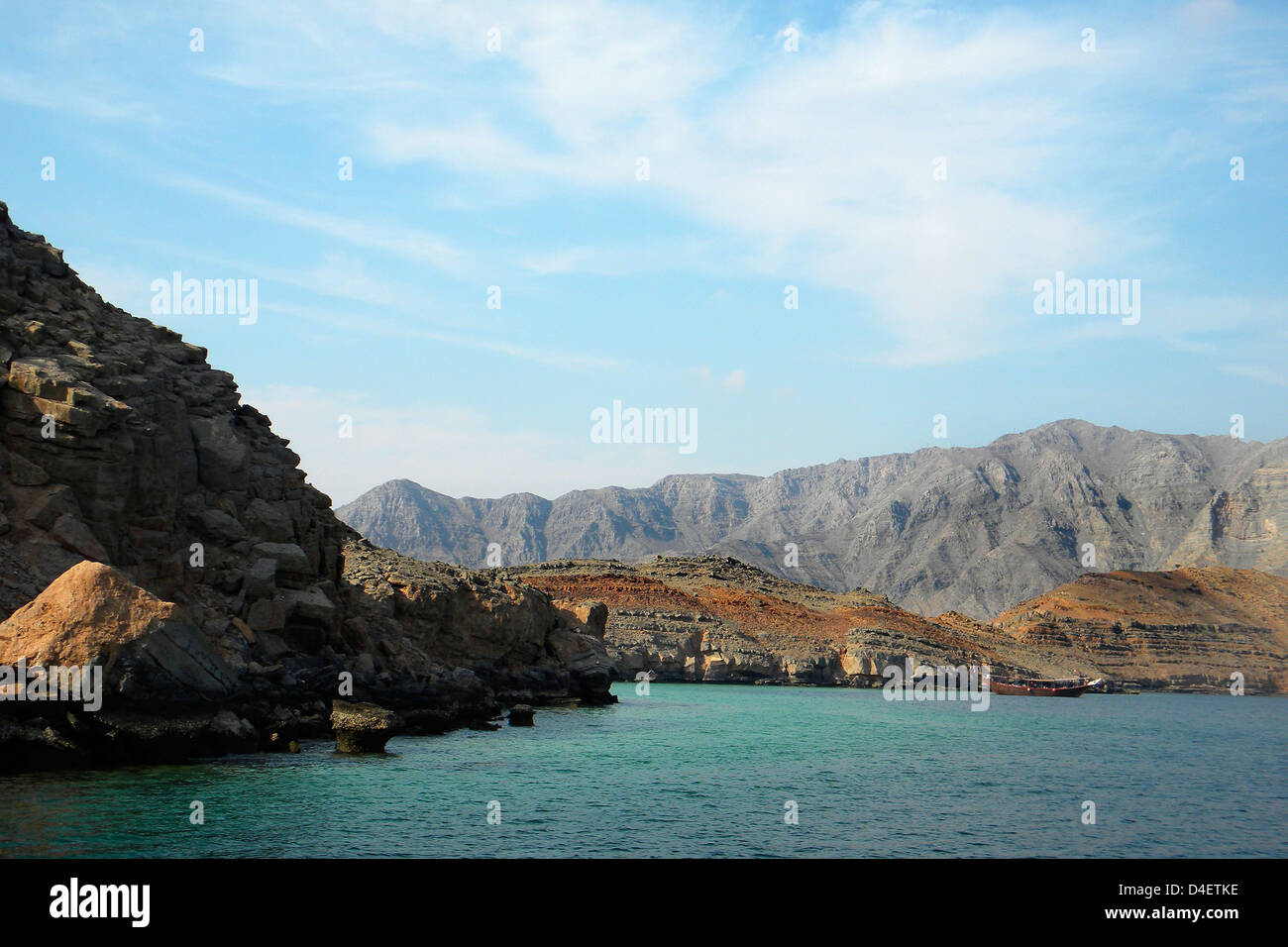 Oman, Musandam peninsula Stock Photo - Alamy