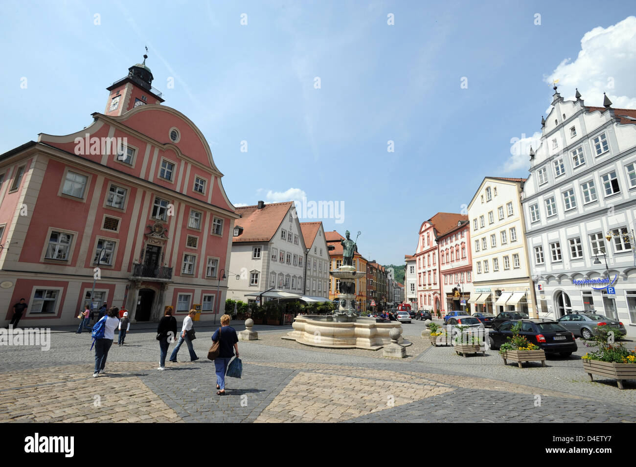 The picture shows the Old Town of Eichstaett, Germany, 15 May 2008. The ...