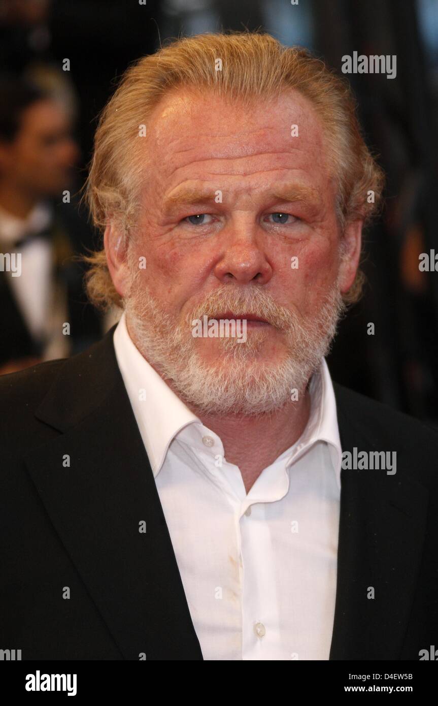 US actor Nick Nolte arrives at the premiere of 'The Exchange' at the ...