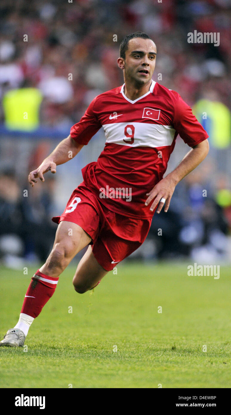 Turkish Semih Sentuerk is shown in action during the international ...