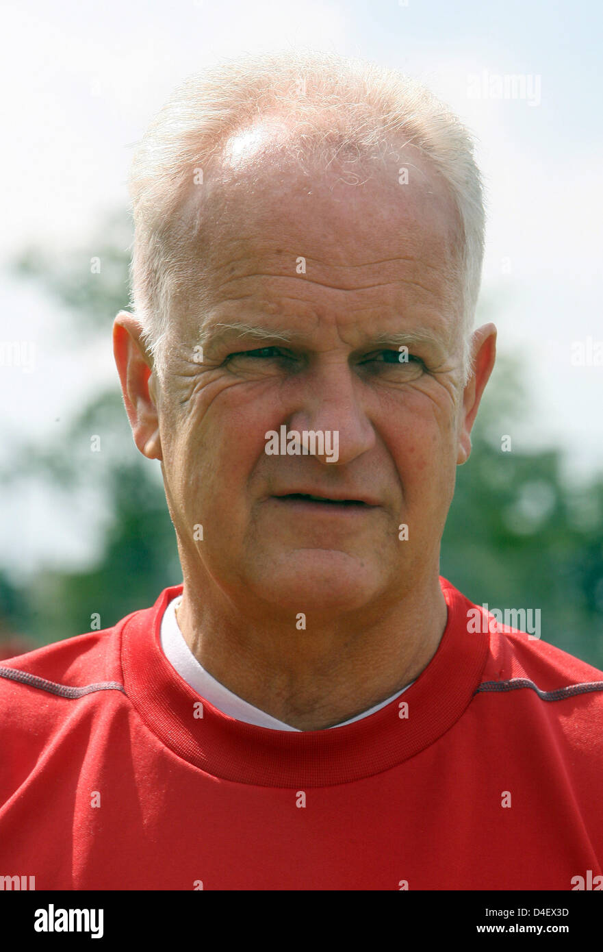 Belarusian national head coach Bernd Stange pictured during the ...