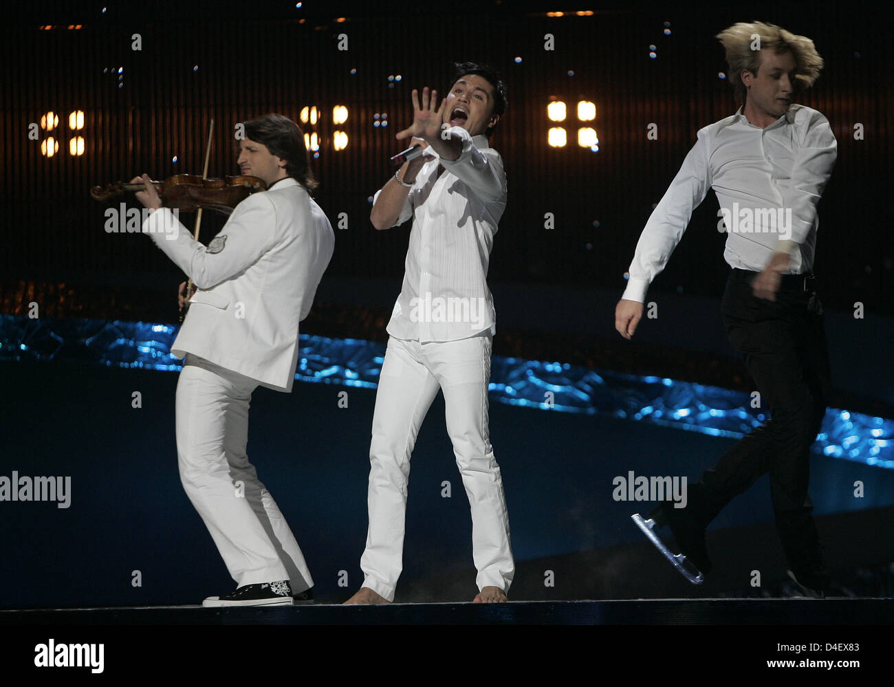 Russian singer dima bilan pictured hi-res stock photography and images ...