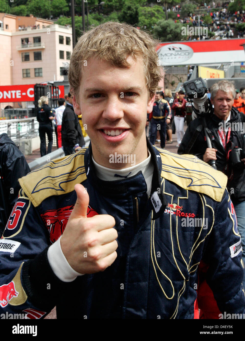 Sebastian vettel toro rosso 2008 hi-res stock photography and images ...