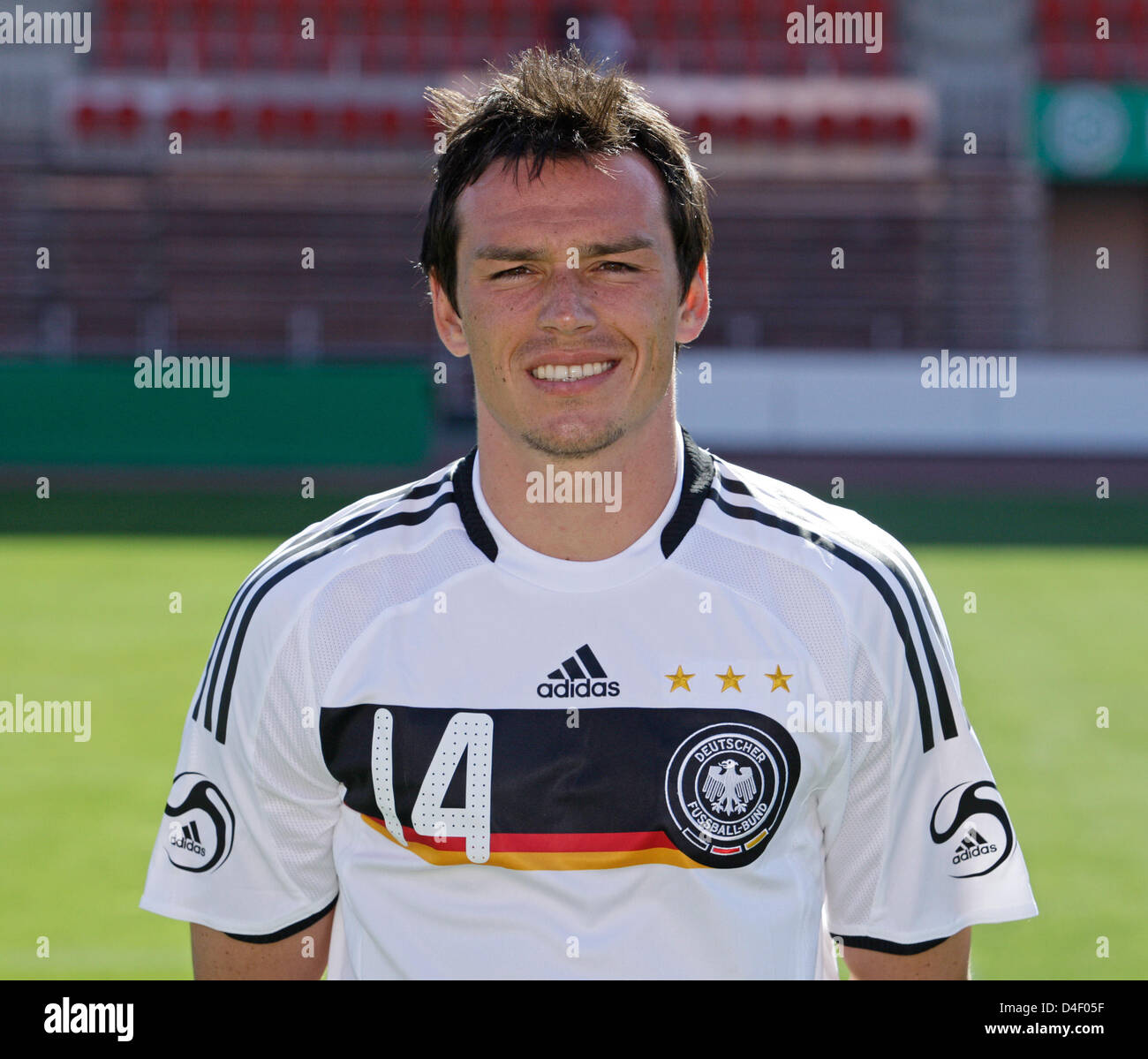 German national player Piotr Trochowski poses during a photo call at ...