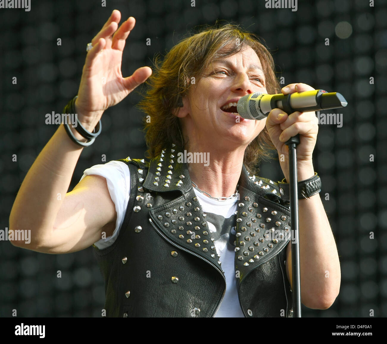 Italian rock singer Gianna Nannini performs in Stuttgart, Germany, 29 ...