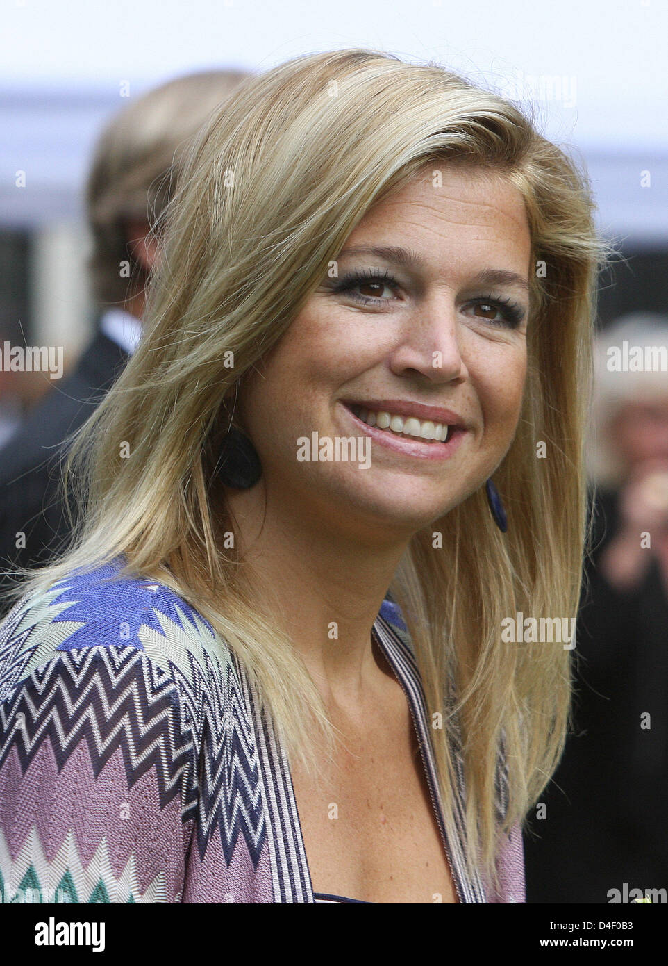 Crown Princess Maxima attends the opening of the sculpture exhibition ...