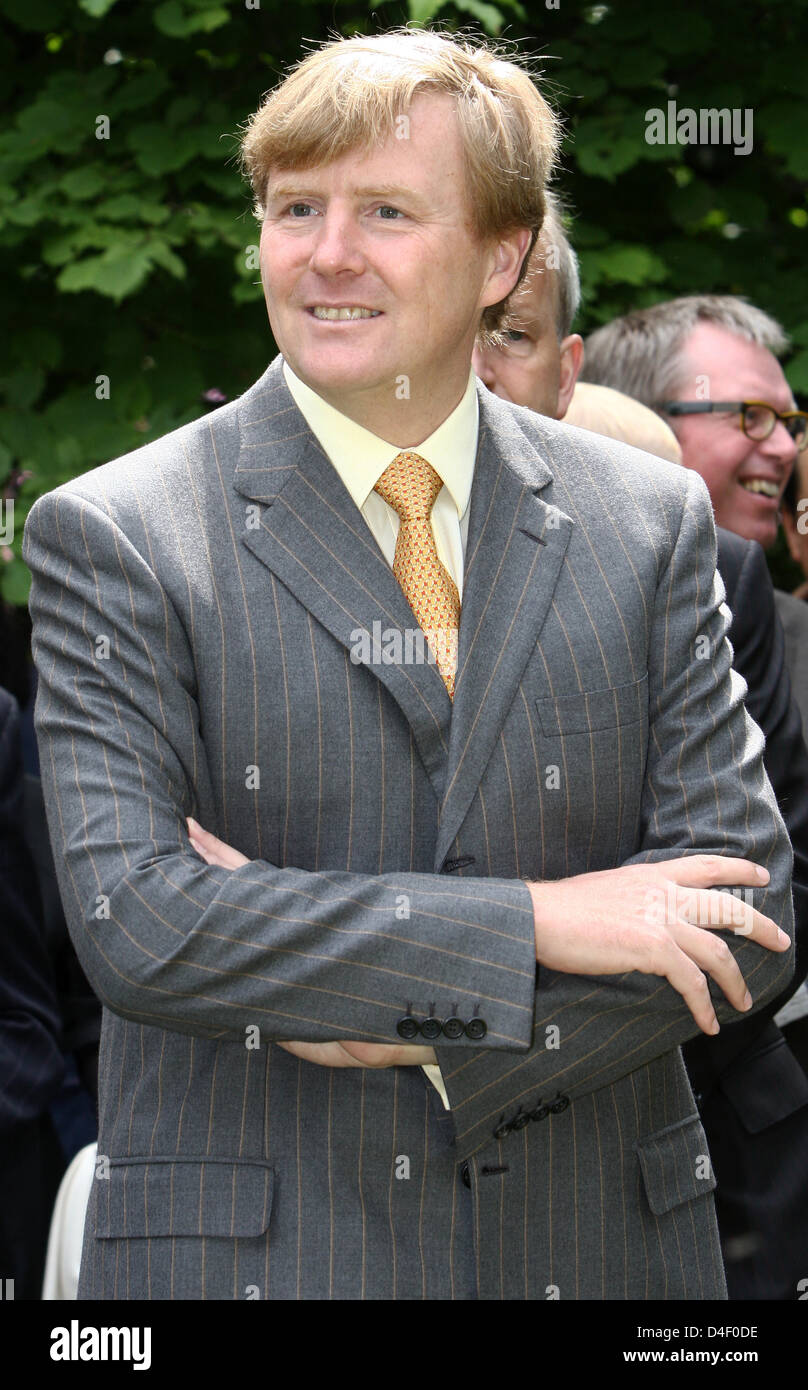 Crown Prince Willem-Alexander of the Netherlands attends the opening of ...