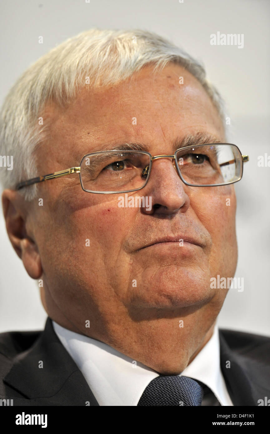 Theo Zwanziger, president of the German Football Association (DFB ...
