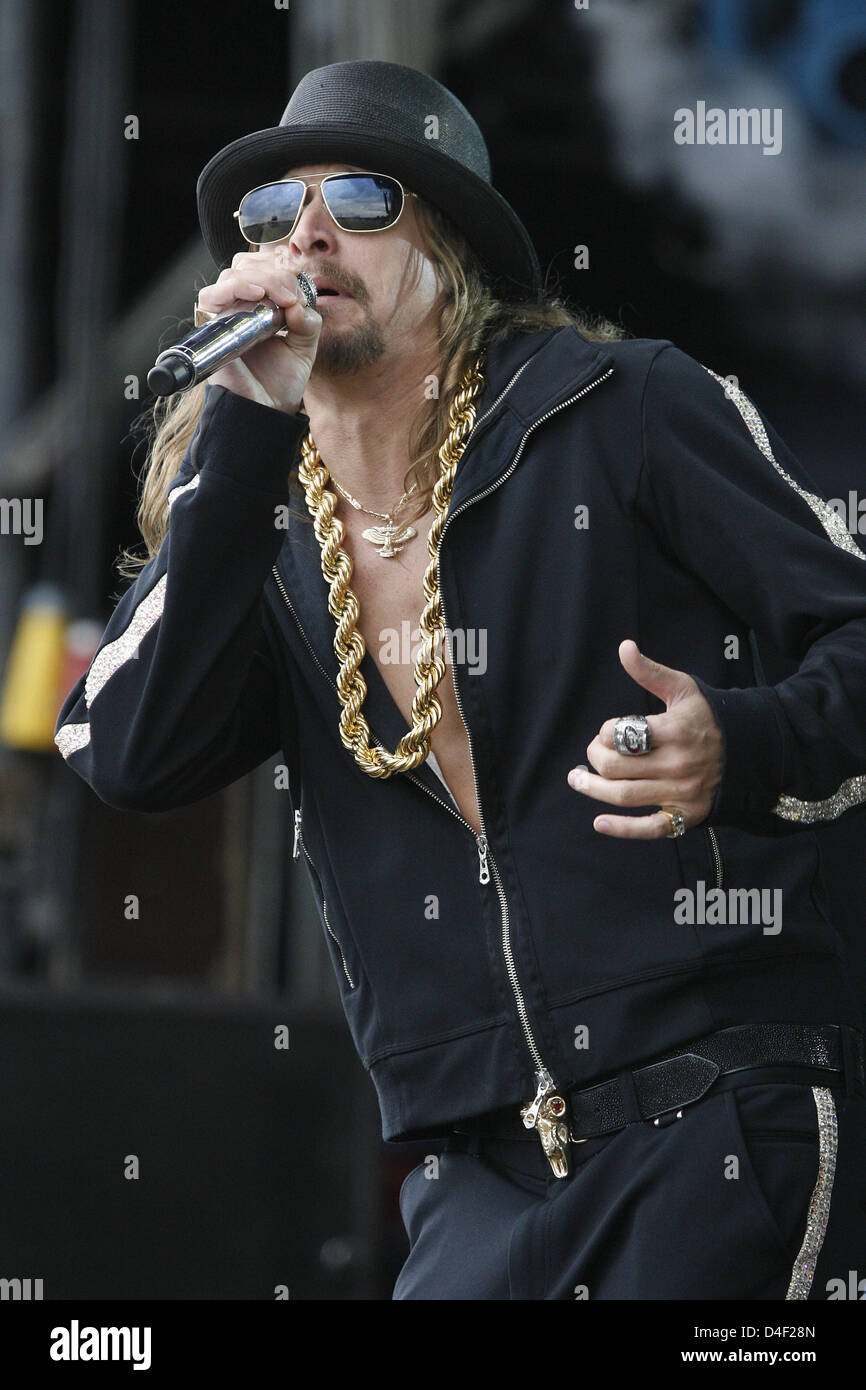 US singer Kid Rock alias Robert James Ritchie is pictured during his ...