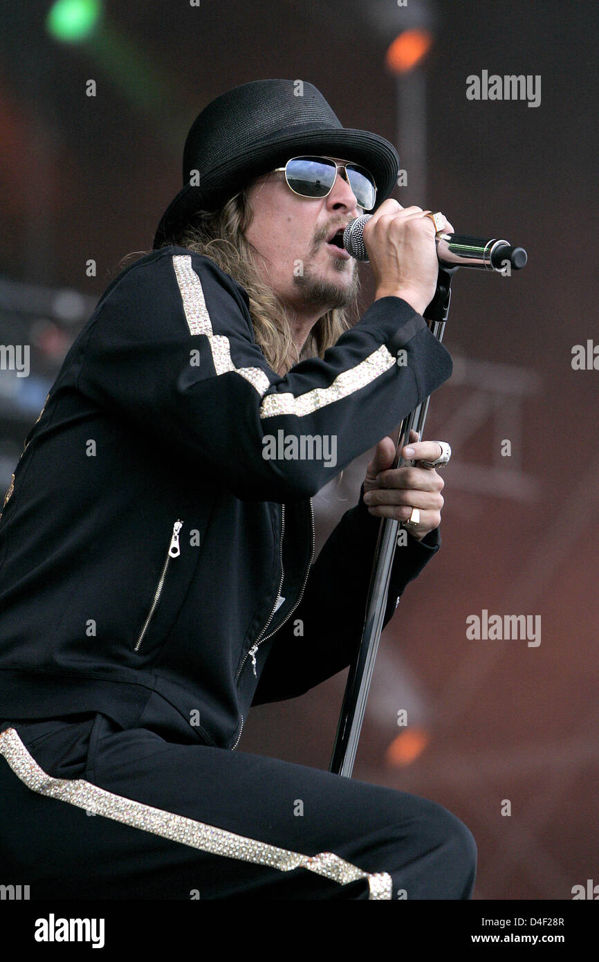 US singer Kid Rock alias Robert James Ritchie is pictured during his ...
