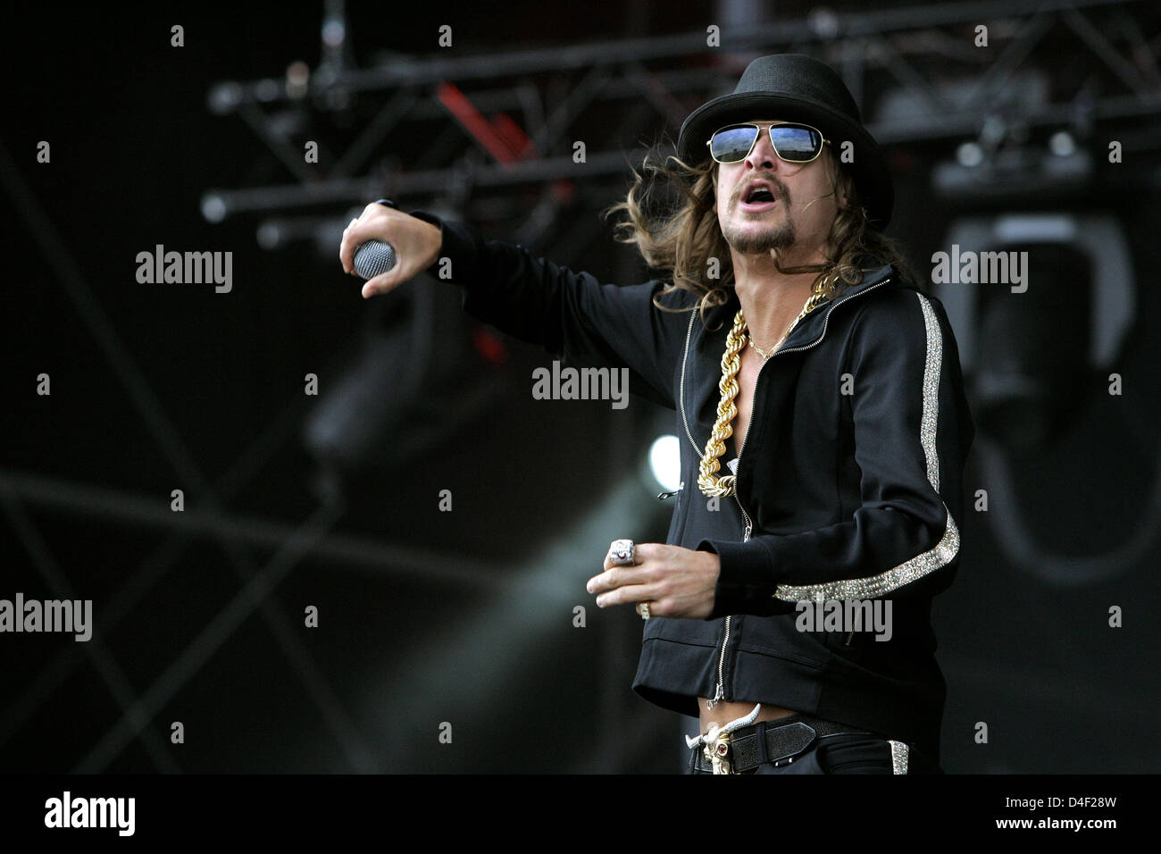US singer Kid Rock alias Robert James Ritchie is pictured during his ...
