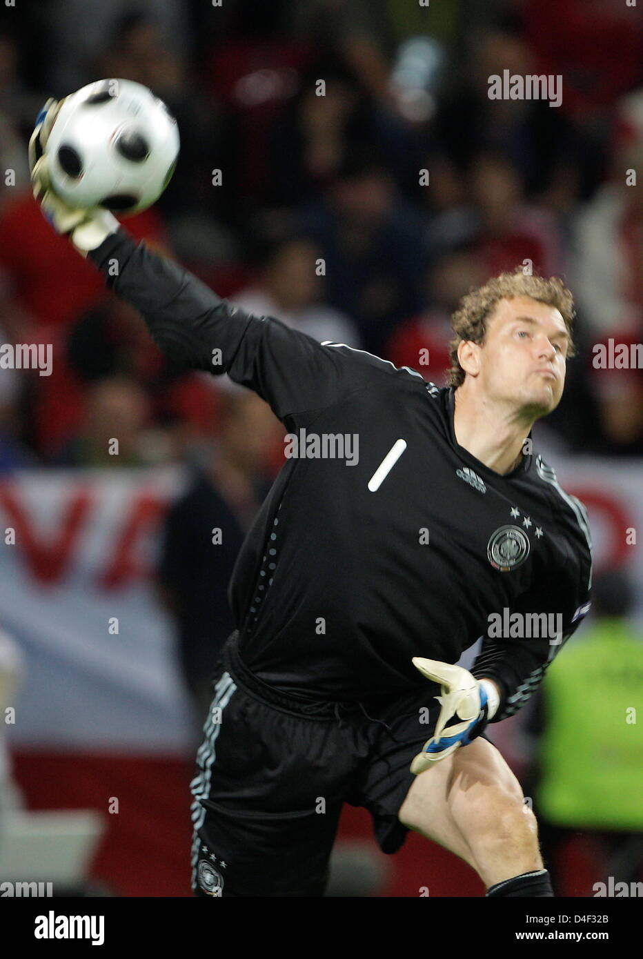 German goalkeeper Jens Lehmann during the EURO 2008 preliminary round ...