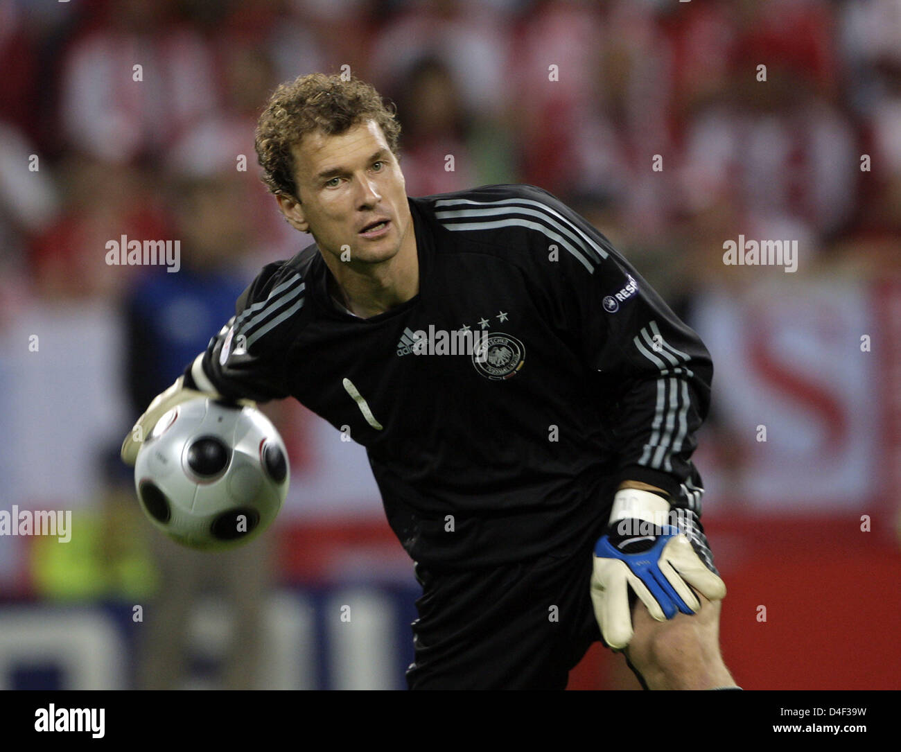 Jens Lehmann of Germany during the EURO 2008 preliminary round group B ...