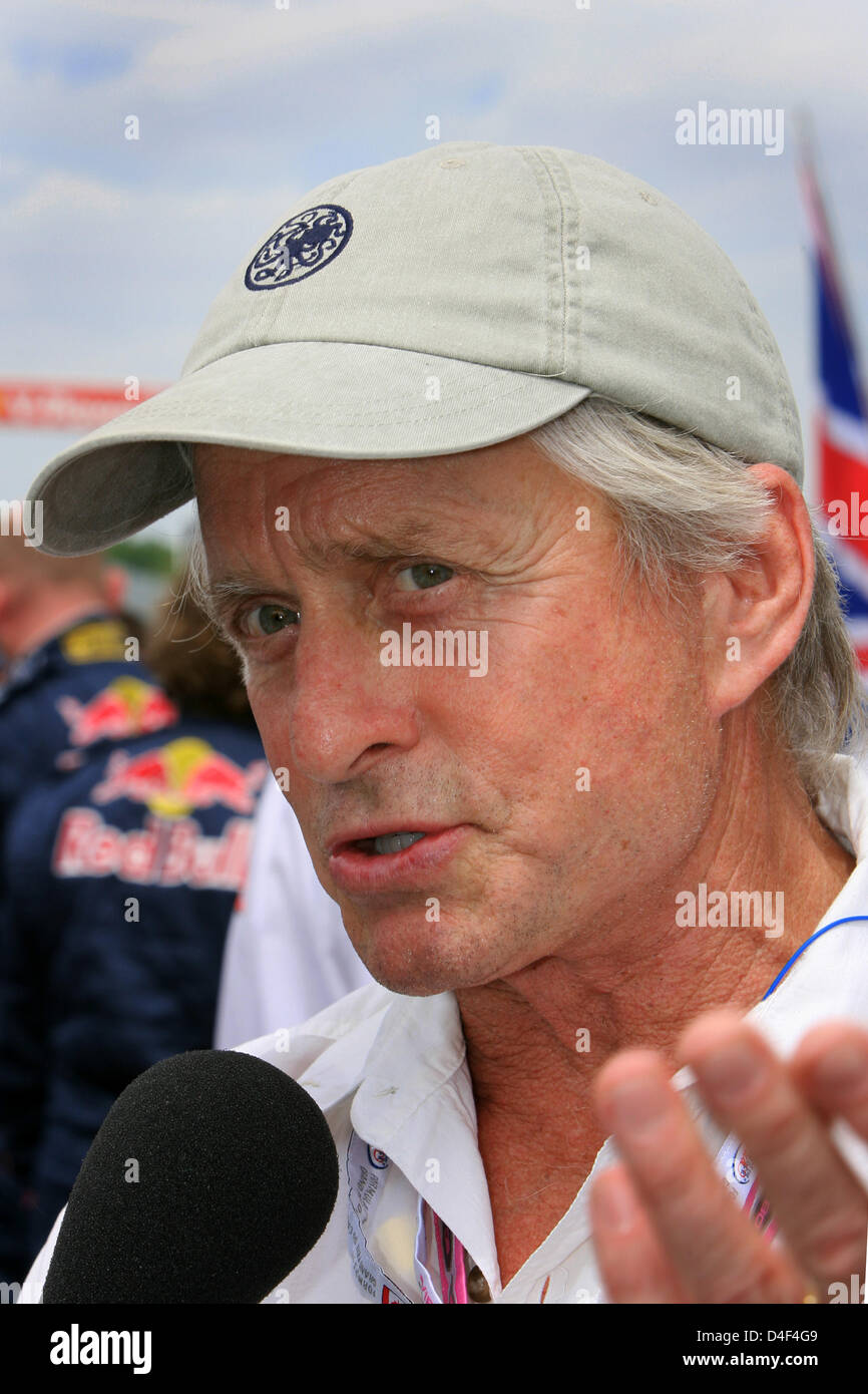 US actor Michael Douglas is pictured prior to the Canadian Formula One ...