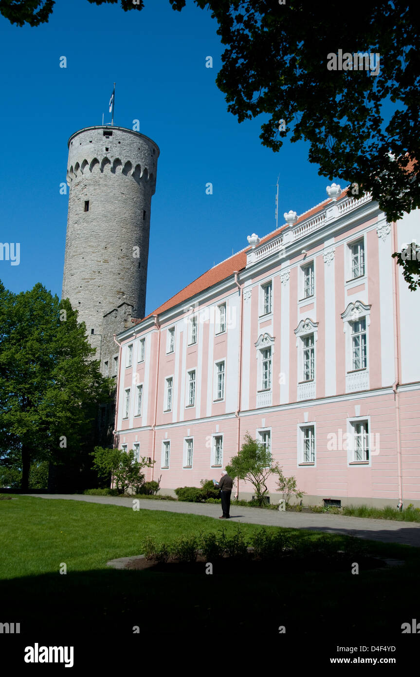 The Pikk Hermann tower in Tallinn Old Town, Tallinn, Estonia, Baltic ...
