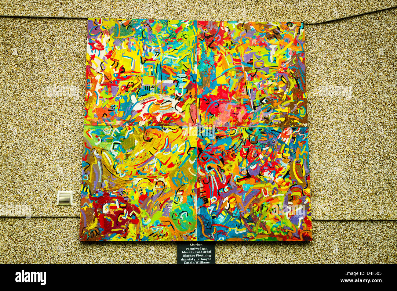 Abstract mural hi-res stock photography and images - Alamy