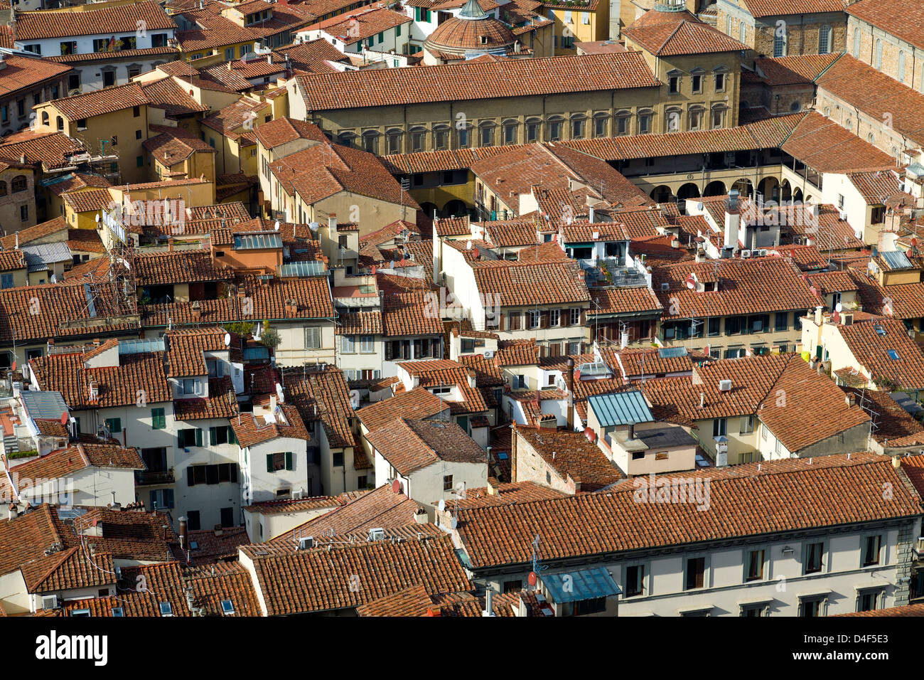 The historic rooftops of Florence, Italy Stock Photo - Alamy