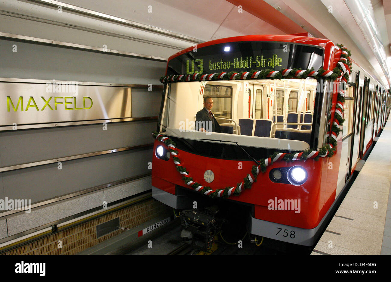 Germany's first all-automatic and driverless underground train is ...