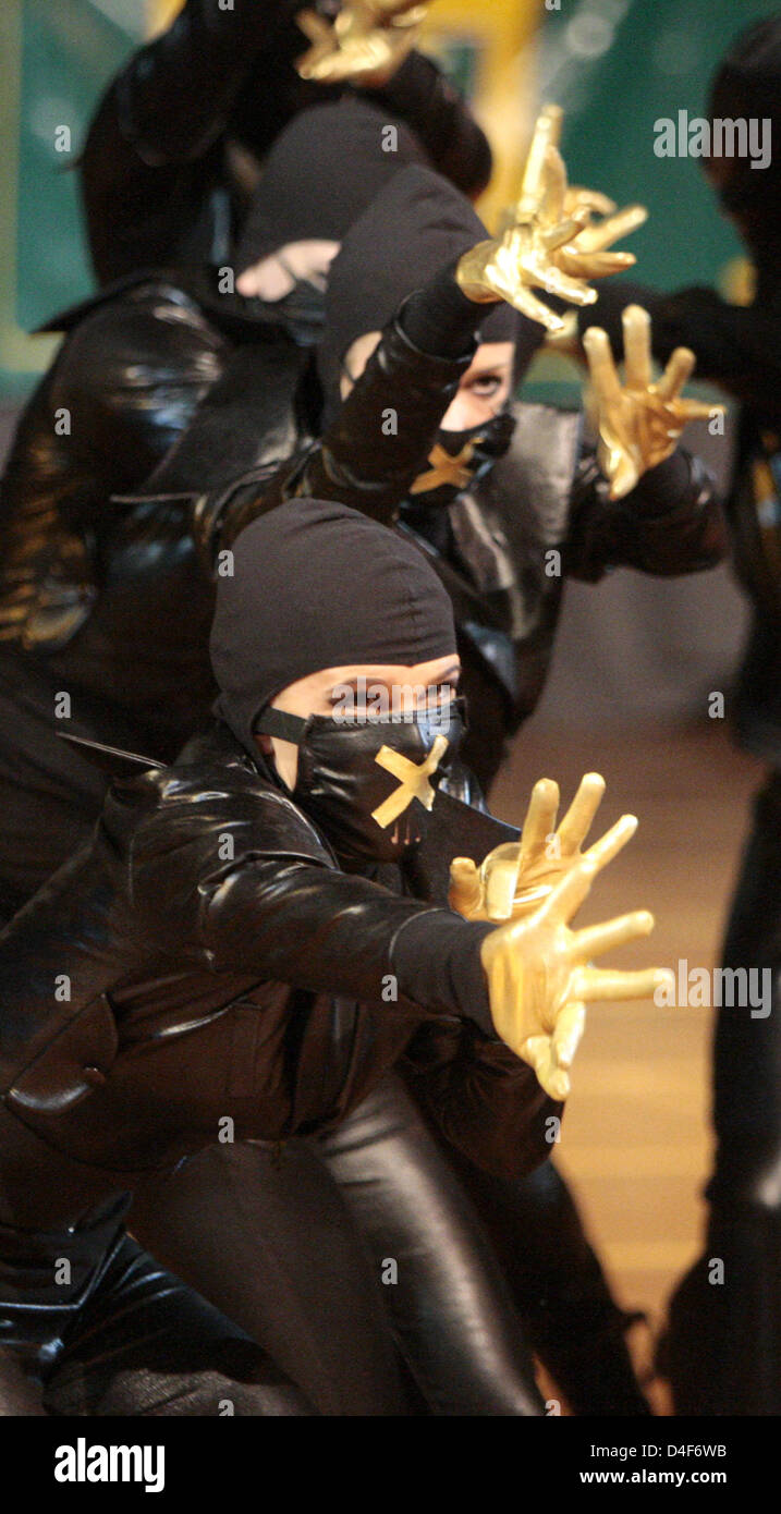 Dance group 'NaKupenda' from Germany performs at the 7th hip-hop World ...