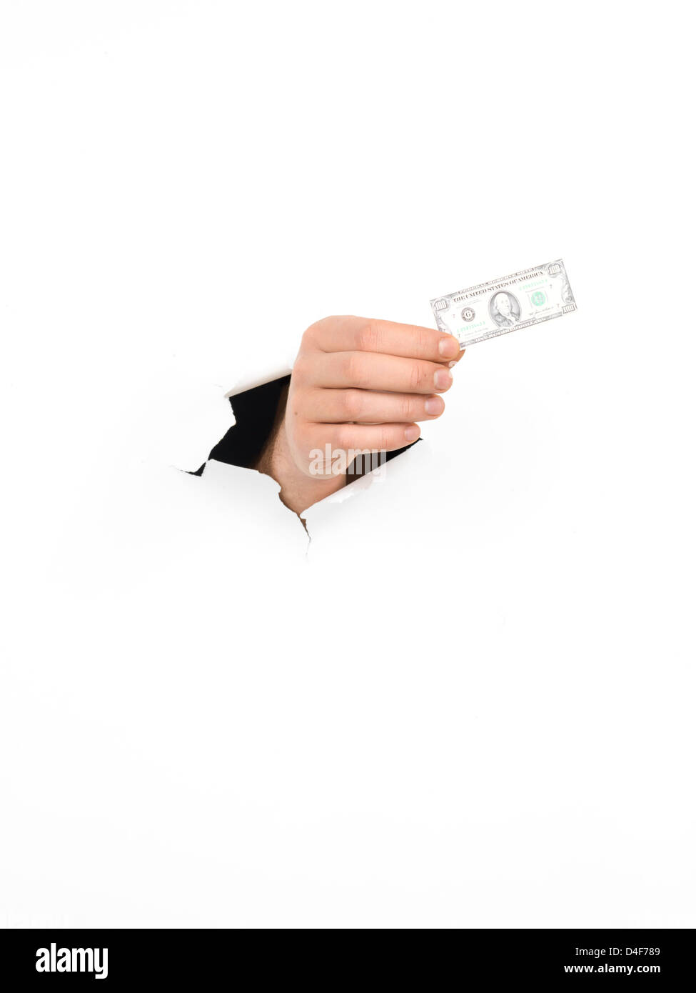 Torn banknote hi-res stock photography and images - Alamy