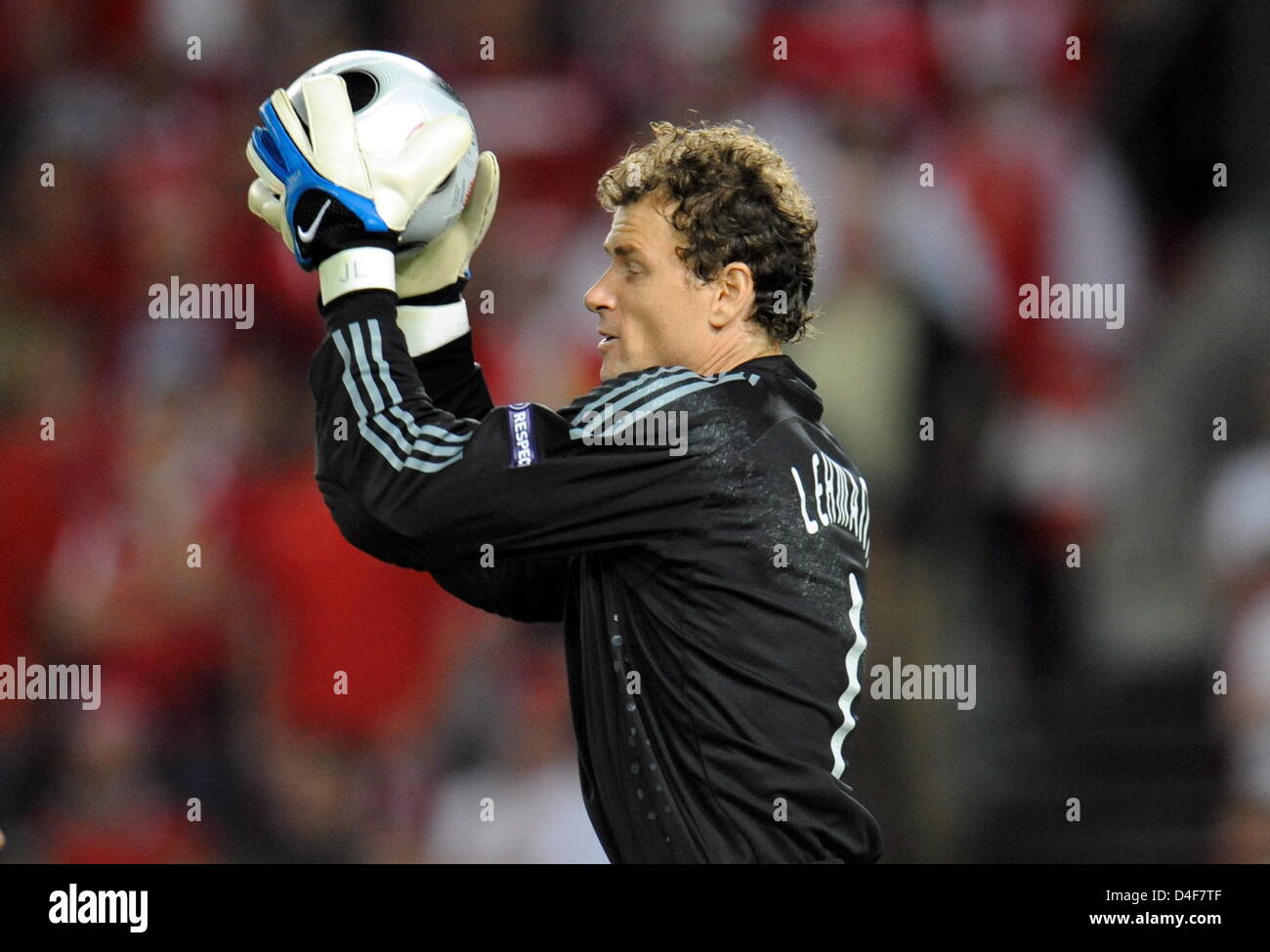 Goalkeeper Jens Lehmann of Germany during the UEFA EURO 2008 Group B ...