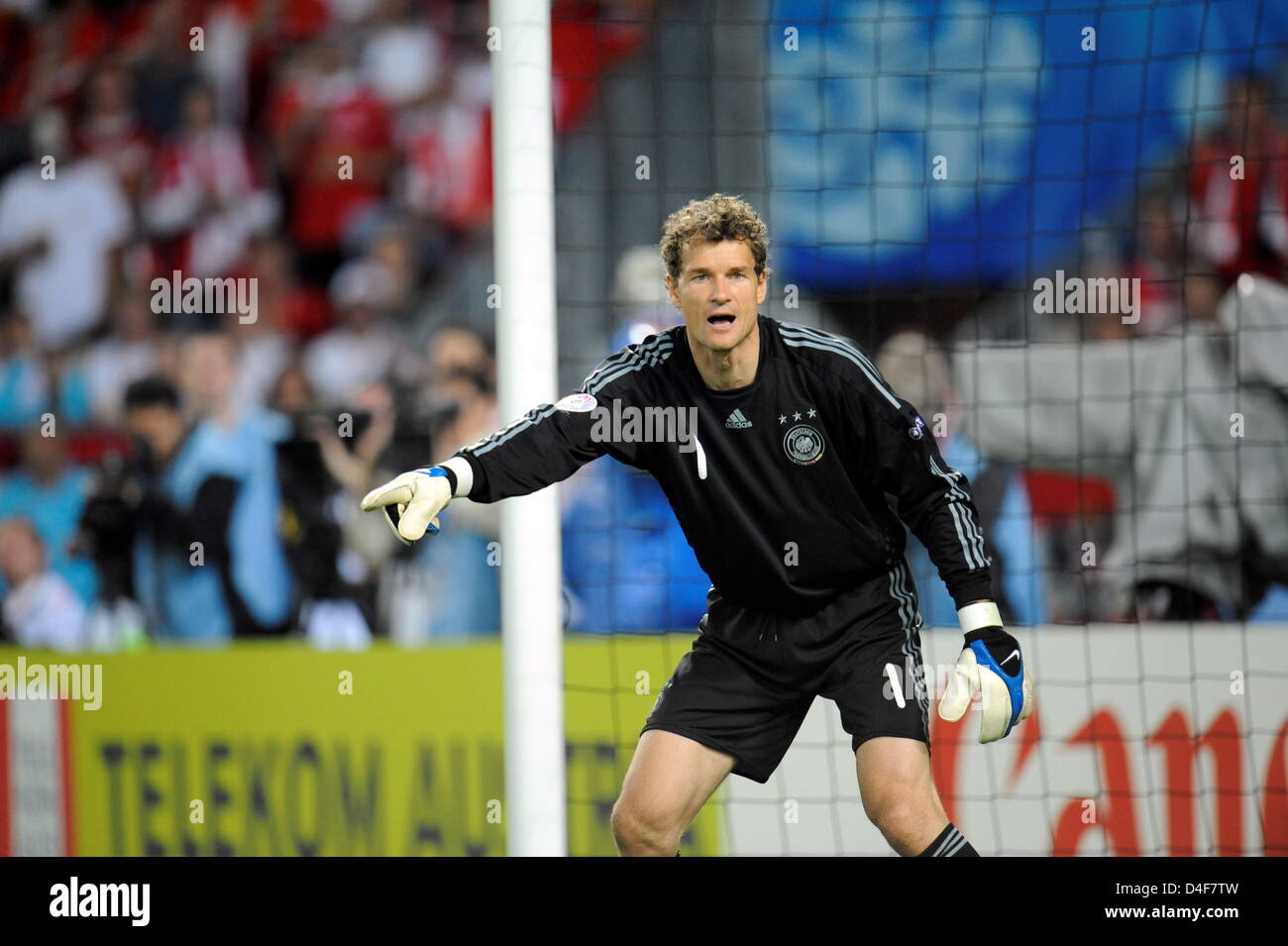 Goalkeeper Jens Lehmann of Germany during the UEFA EURO 2008 Group B ...
