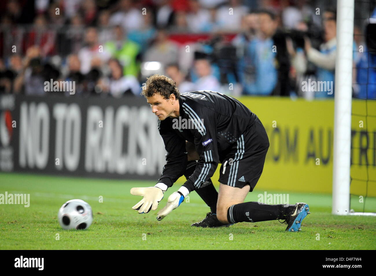 Goalkeeper Jens Lehmann of Germany during the UEFA EURO 2008 Group B ...