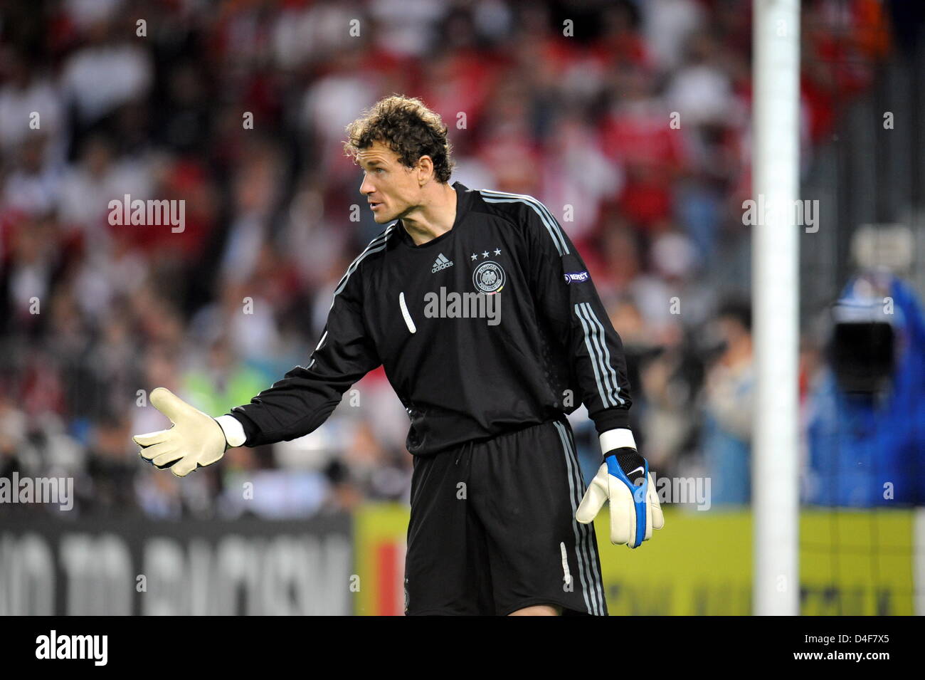 Goalkeeper Jens Lehmann of Germany during the UEFA EURO 2008 Group B ...