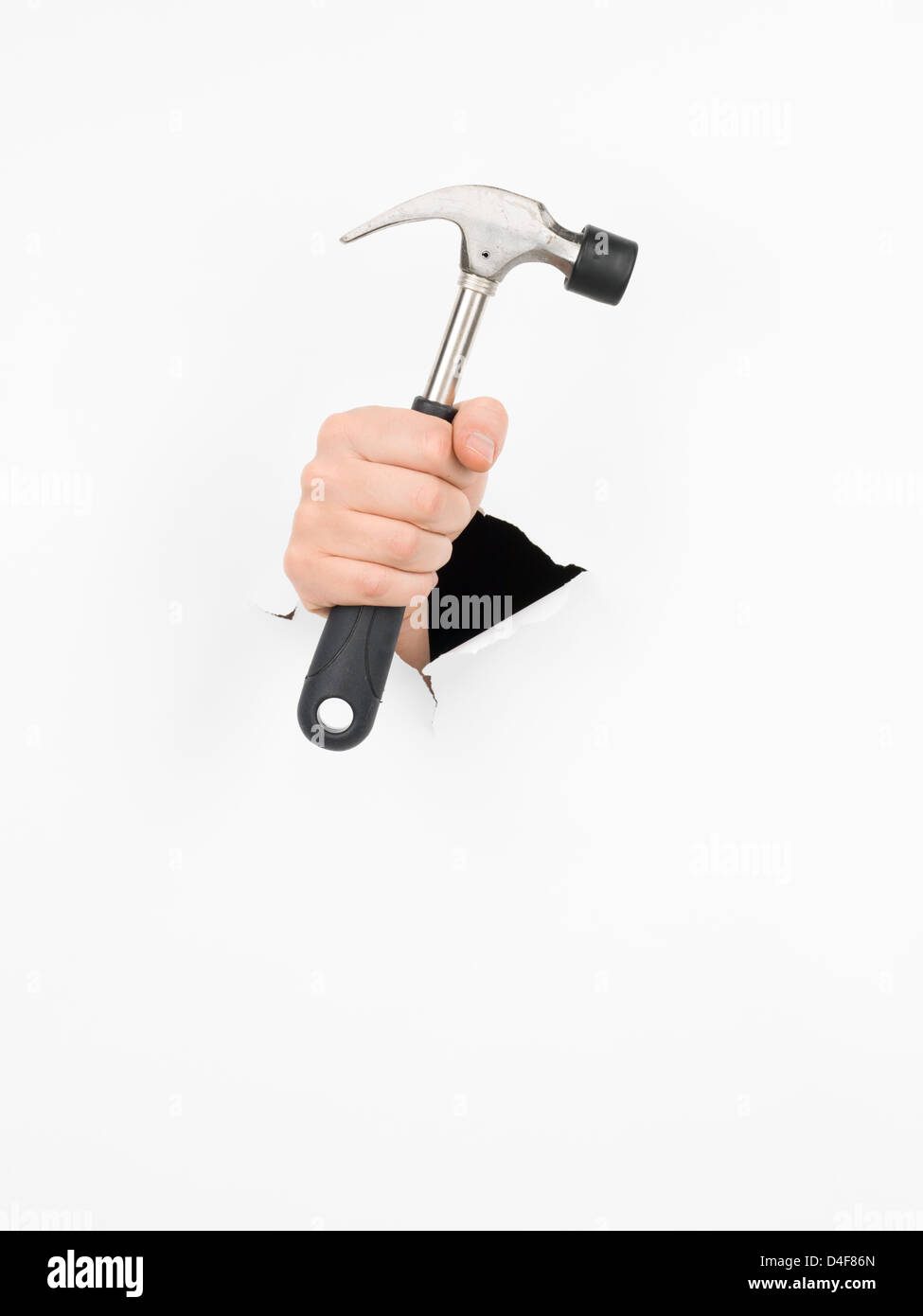 Hit finger with hammer hi-res stock photography and images - Alamy