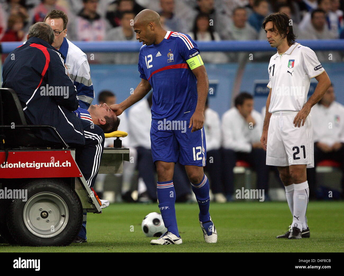 Thierry henry and franck ribery hi-res stock photography and images - Alamy