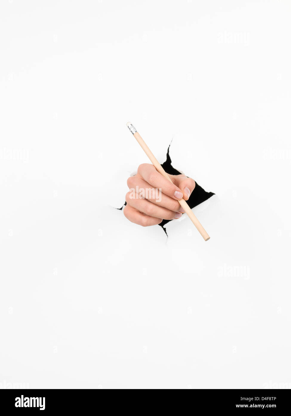 Hand with a pencil hi-res stock photography and images - Alamy