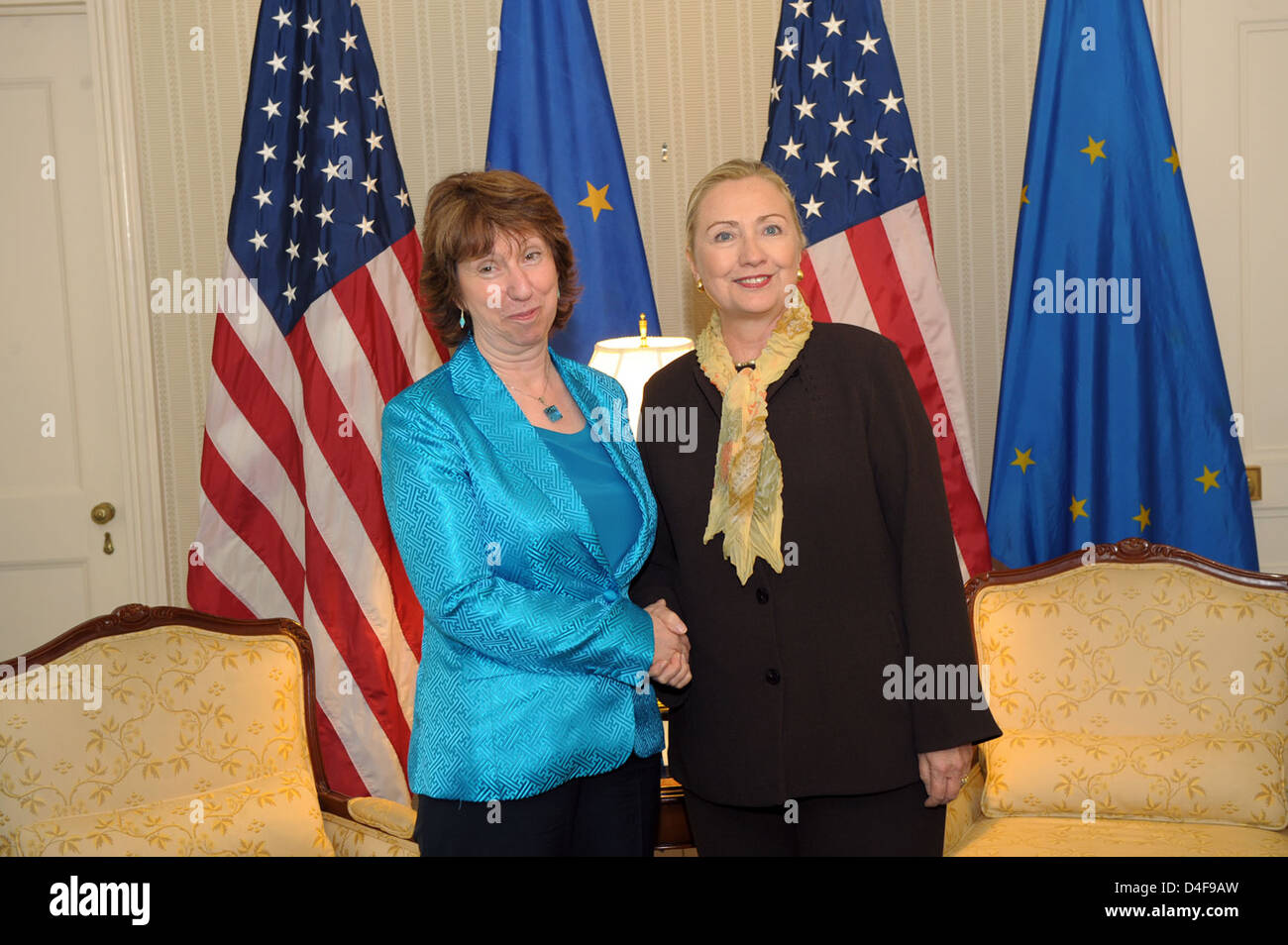 Secretary Clinton Meets With EU High Representative Catherine Ashton ...
