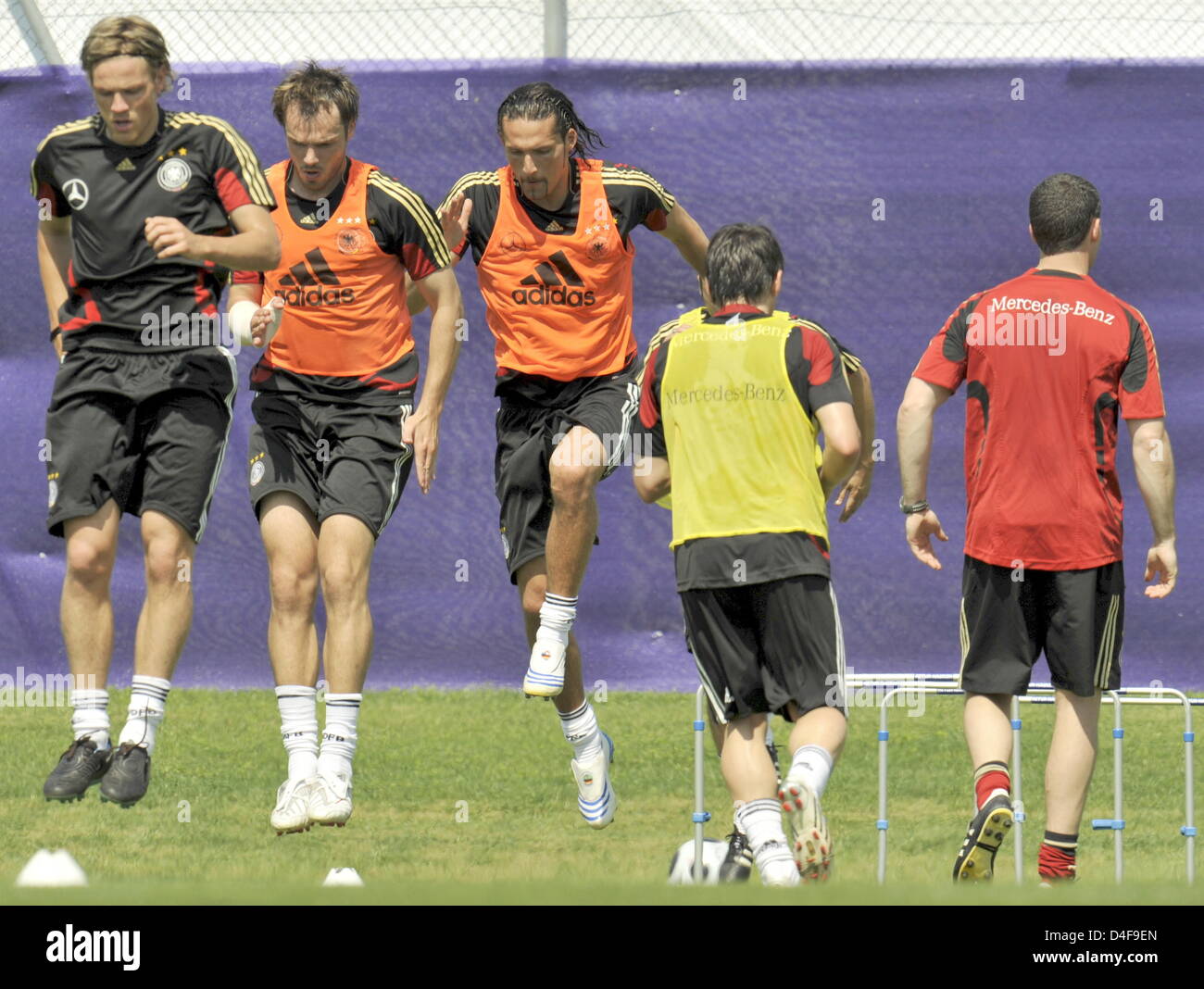 (From left) Clemens Fritz, Heiko Westermann and Kevin Kuranyi of ...