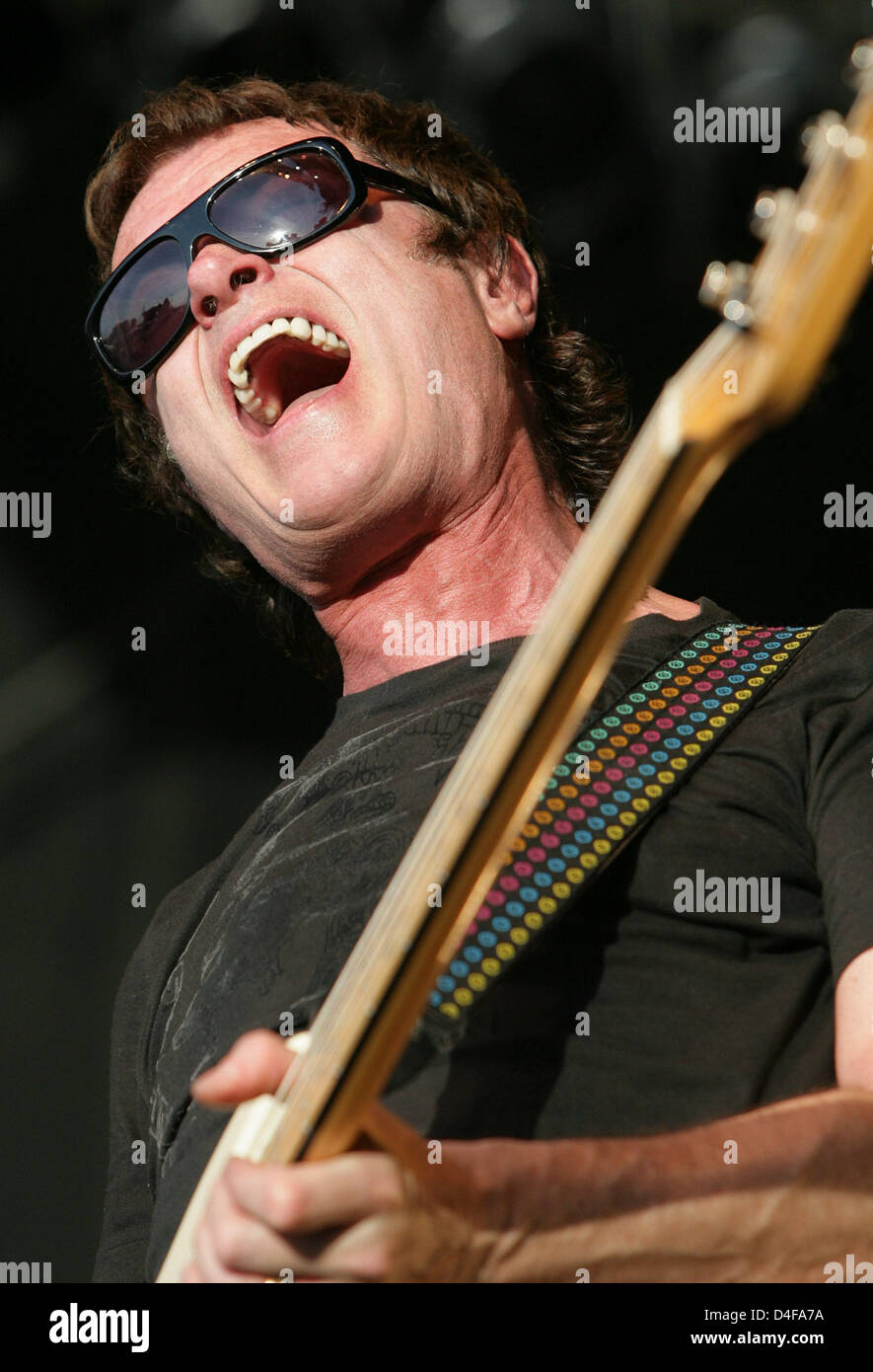 British rock musician Glenn Hughes, who is also a former singer of Deep ...