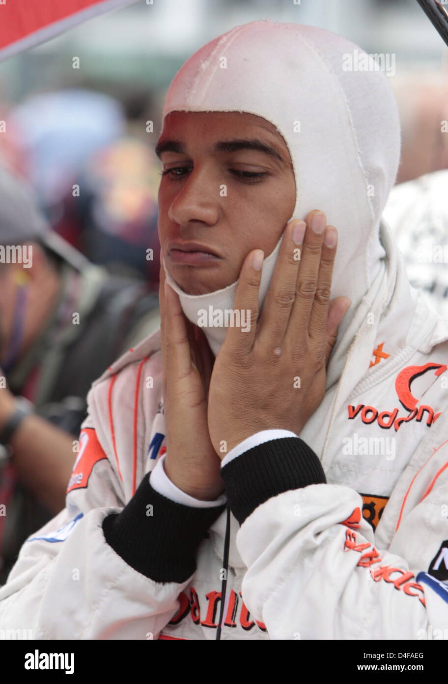 Lewis hamilton 2008 british grand prix hi-res stock photography and ...