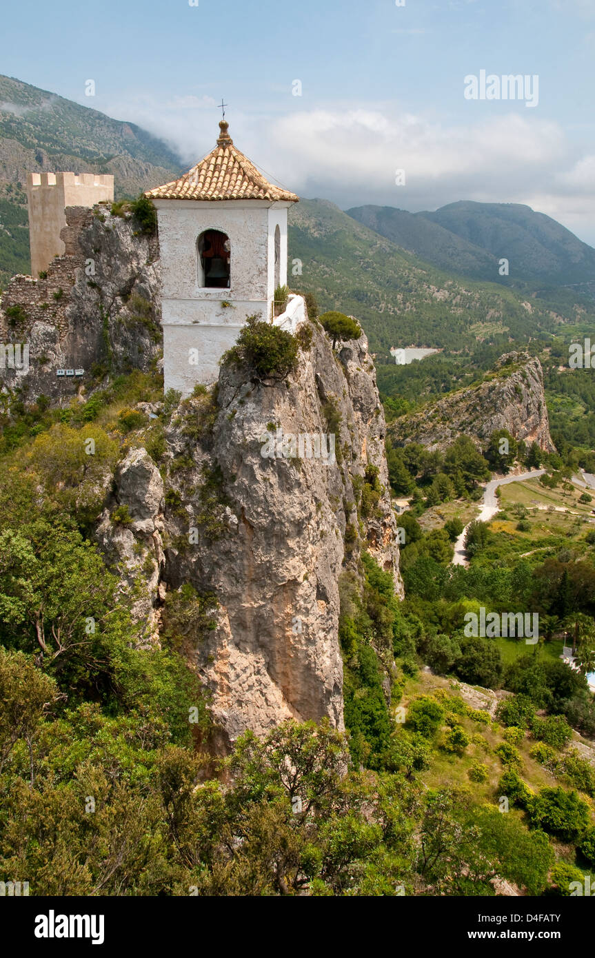 Guadalest Castle San Jose Stock Photos & Guadalest Castle San Jose ...