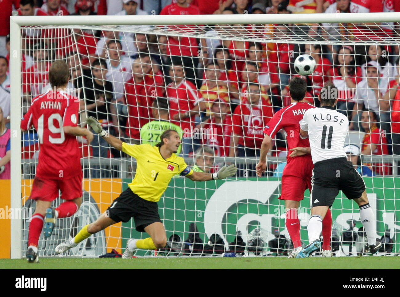 Turkey goalkeeper rustu recber hi-res stock photography and images - Alamy