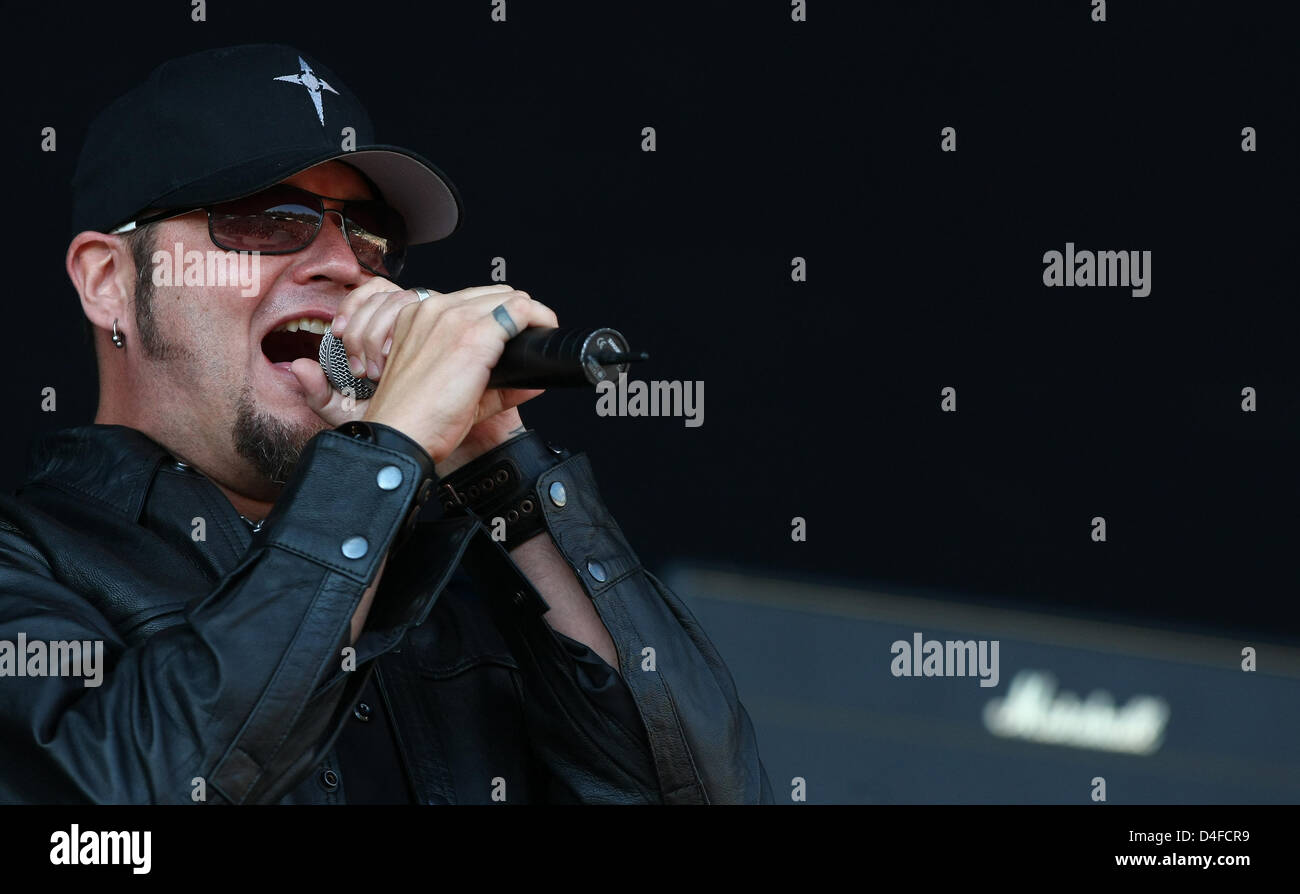 Tim 'Ripper' Owens, singer of Swedish metal band Yngwie Malmsteen's ...