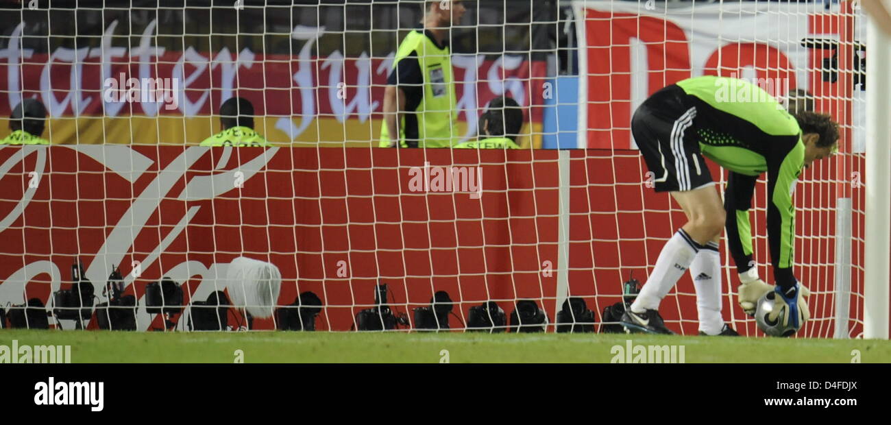 German goalkeeper Jens Lehmann after the goal during the UEFA EURO 2008 ...