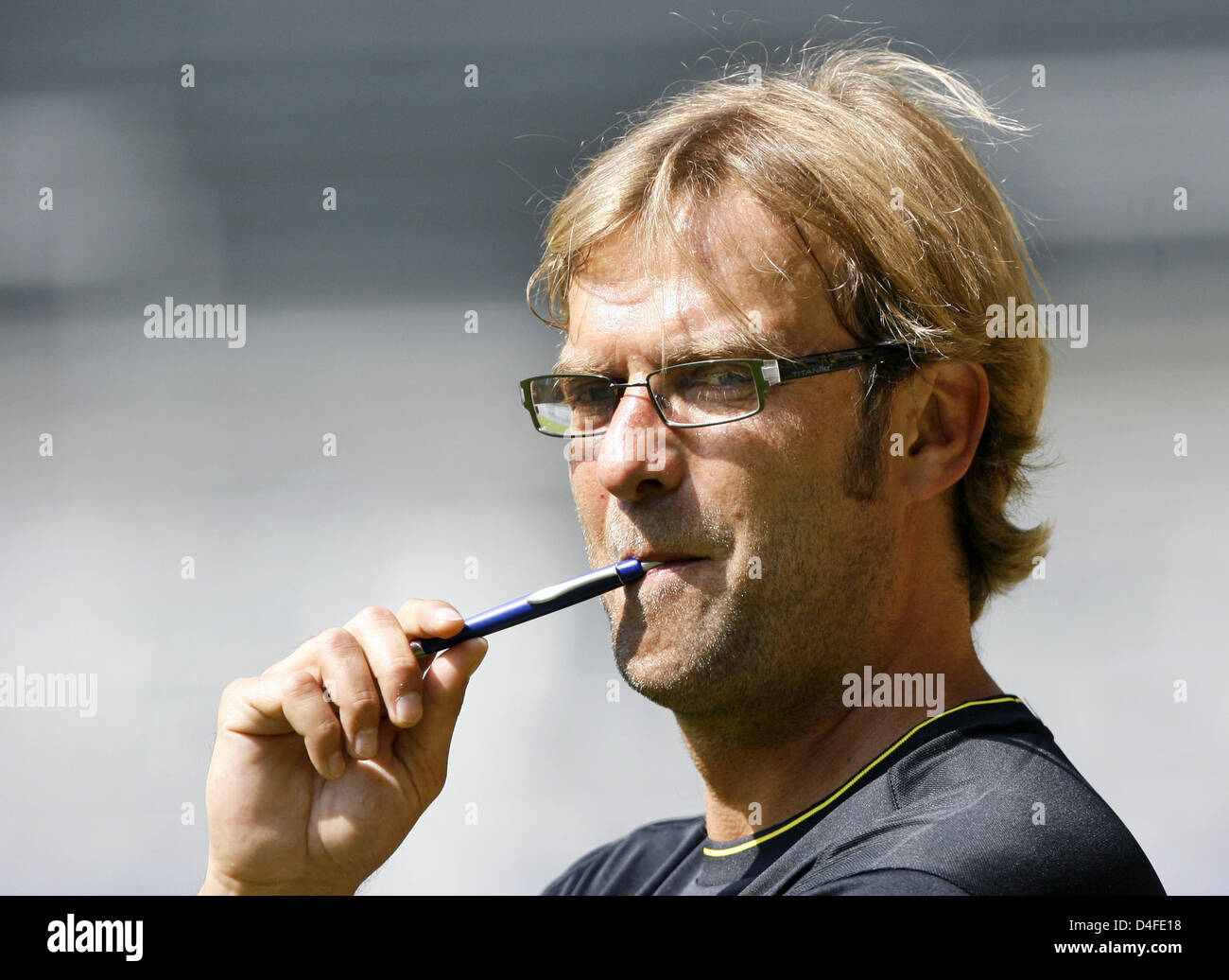 Juergen Klopp, new head coach of German Bundesliga club Borussia ...