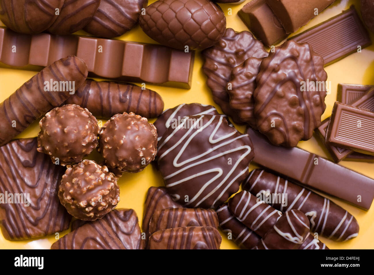 Assorted Chocolates Stock Photos & Assorted Chocolates Stock Images - Alamy